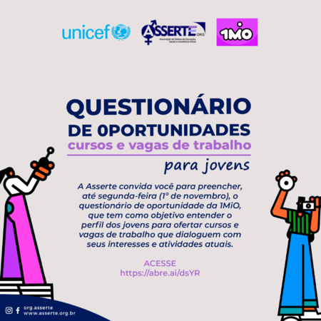 Asserte divulga Trilha Formativa “Pega na Visão” e do questionário de ...