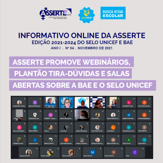 Informativo - ASSERTE